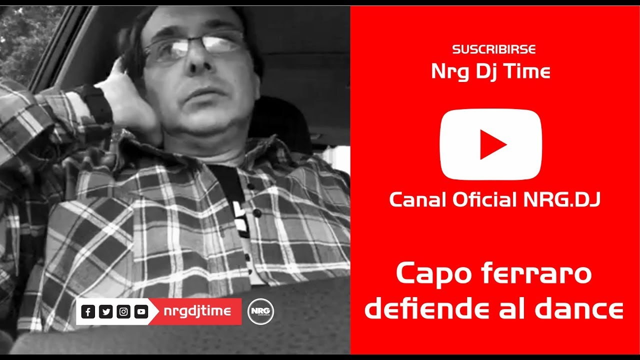 Claudio Ferraro - Defiende la Música Electrónica de (Radio la Red) - YouTube