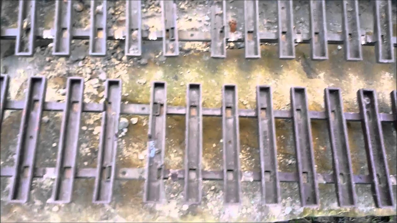 Bending LGB garden railway track - YouTube