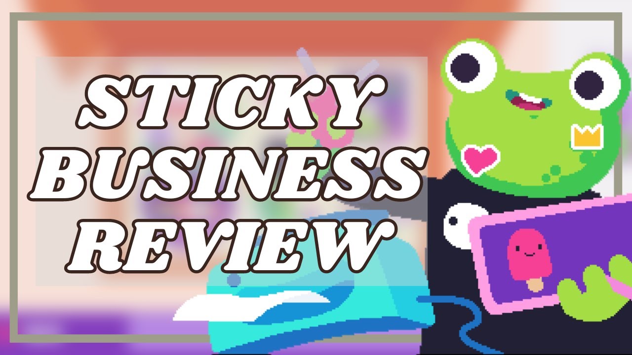 MAKE and PRINT Cute Stickers in This Game! - Sticky Business Review ...