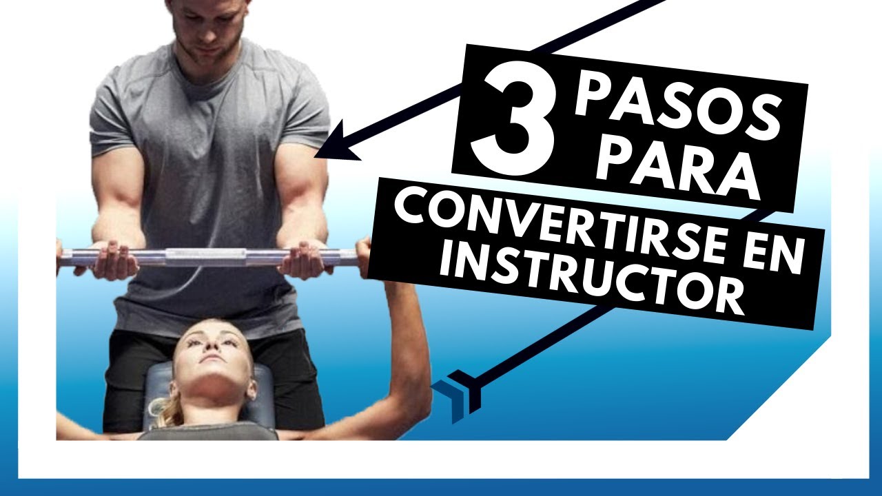 3 PASOS para convertirte en INSTRUCTOR de 🏋 GYM - YouTube