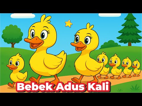 BEBEK , LAGU BEBEK ADUS KALI NUTUTI SABUN WANGI , BEBEK LUCU JOGET , BEBEK BERENANG ADUS KALI