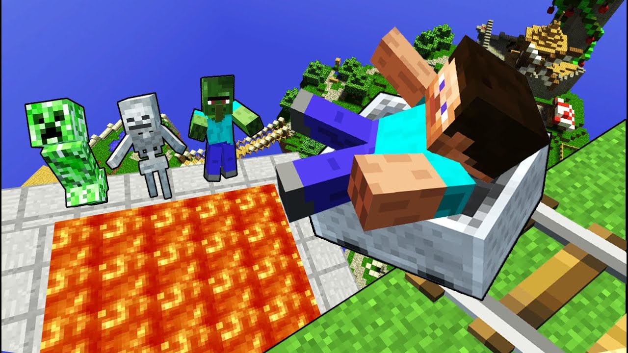 GMOD Physics demonstration | MINECRAFT vol.12 - YouTube