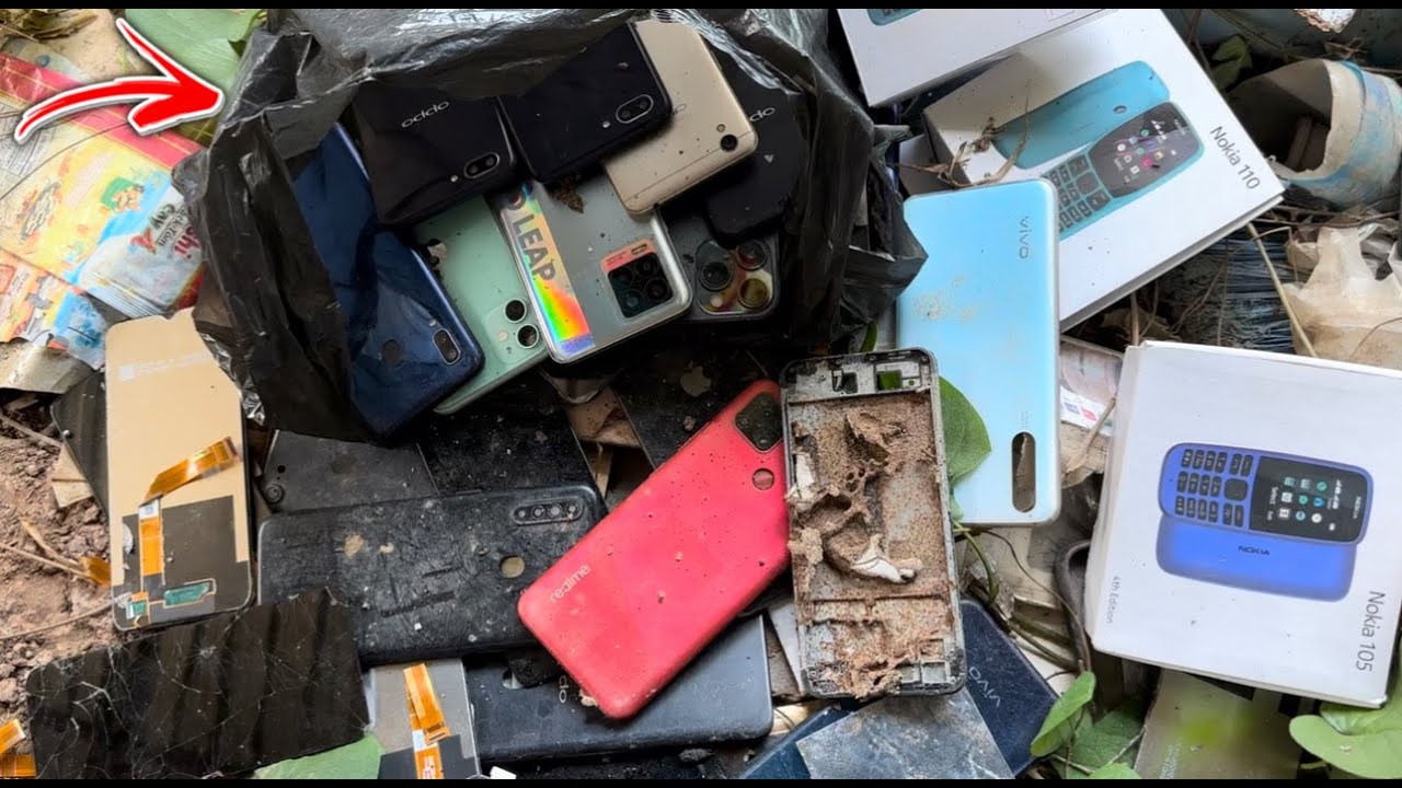 Lots of phones found in black plastic bags near garbage dump | How i ...