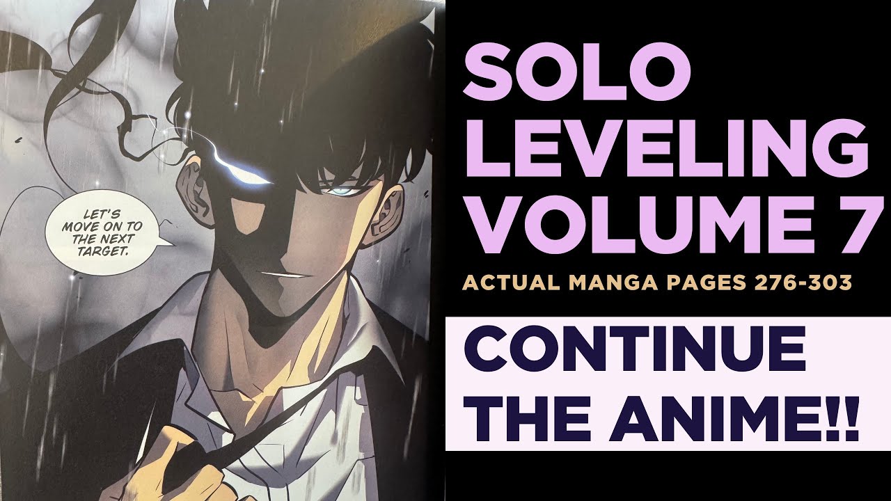 Solo Leveling Continuation | Solo Leveling Manga Volume 7 Pages 276–303 ...