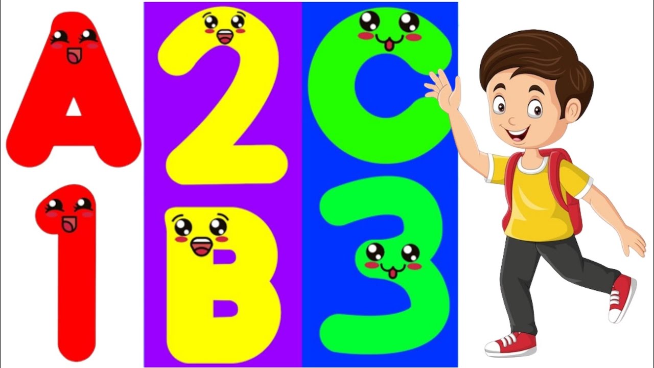 ABC&123 Learning Video for 3 year Olds | Alphabet Phonics song ...