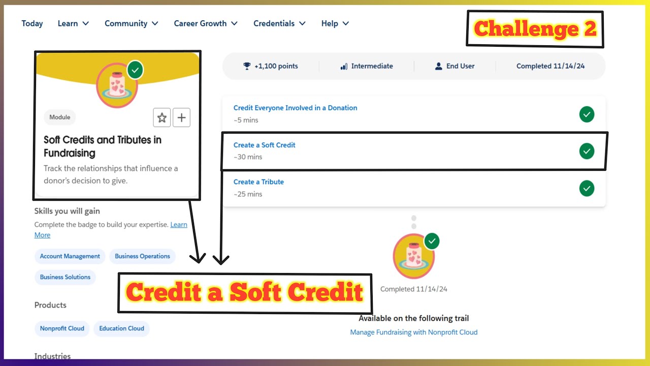 Create a Soft Credit | Soft Credits and Tributes in Fundraising ...