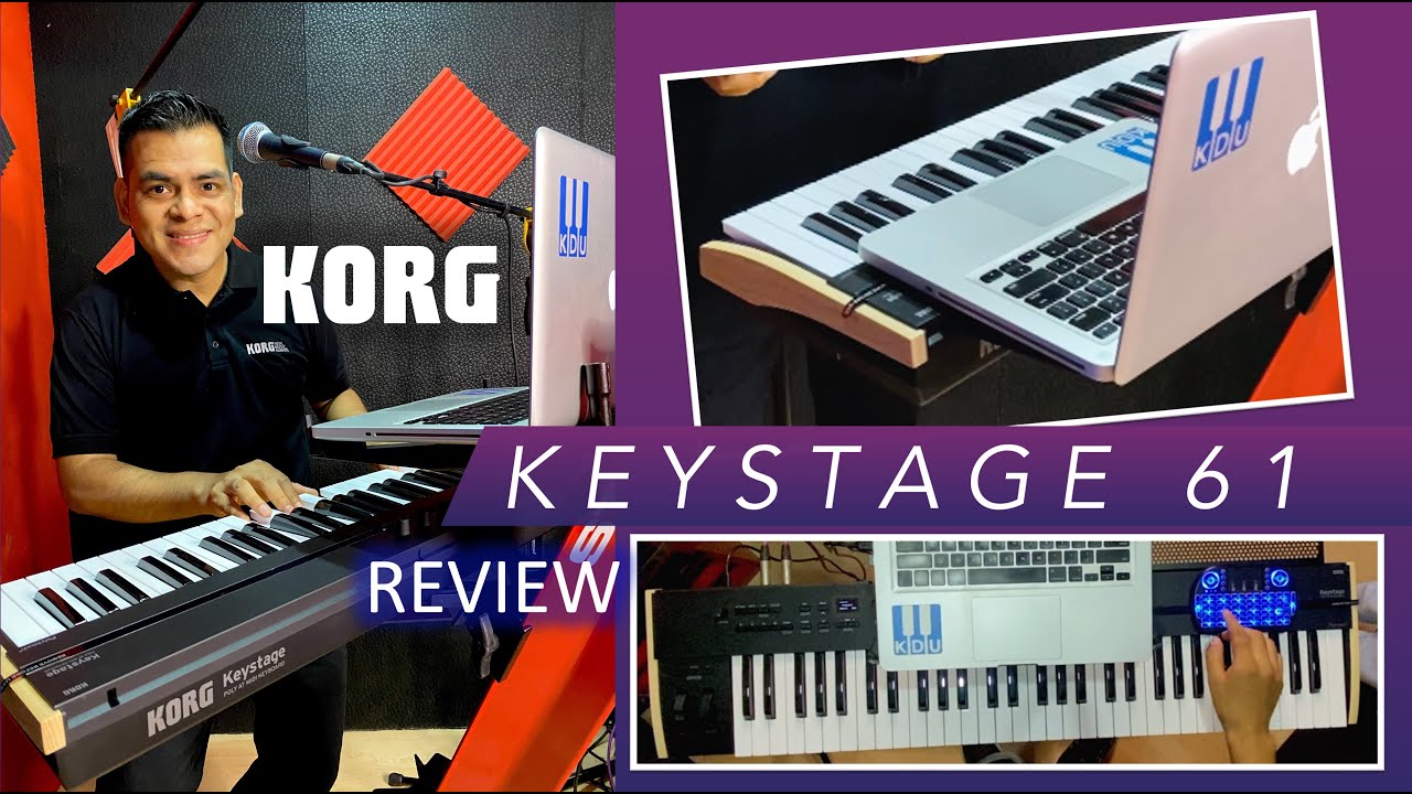 Keystage 61 Korg - Review - Por KDU Karlos Chamorro - Demo - Español - YouTube