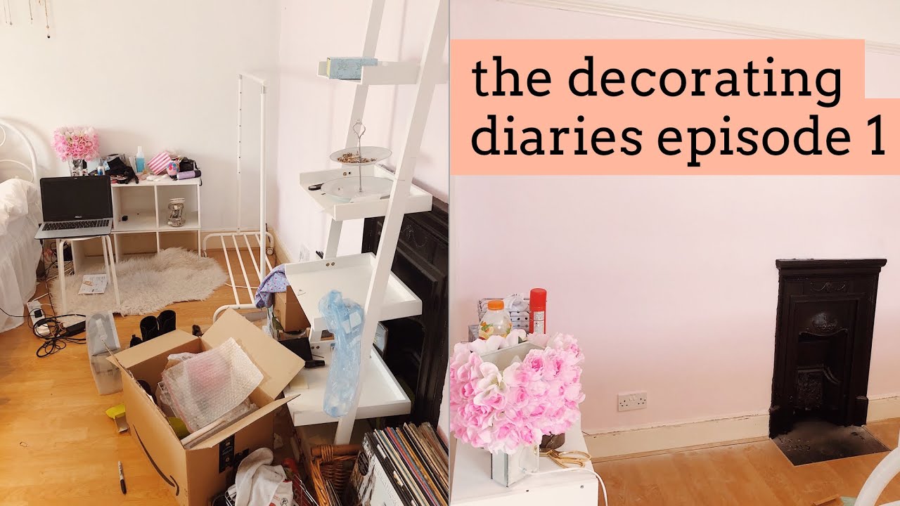The Decorating Diaries Ep #1 | Prepping & Decluttering - YouTube