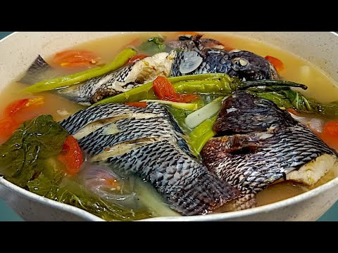 “Kinamatisang Tilapia with pechay! : A Delicious and Healthy Filipino ...