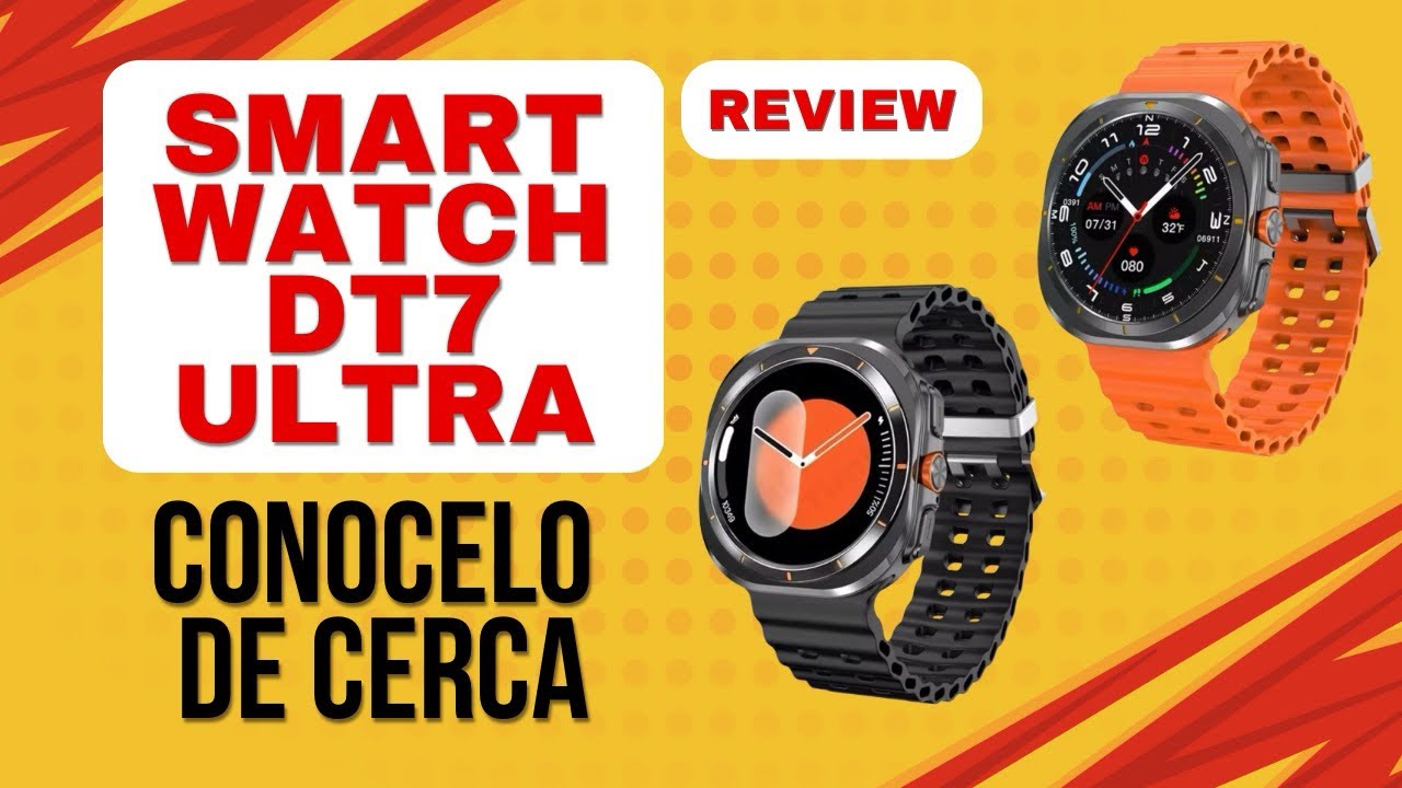 100% RECOMENDADO | Review del Smart Watch DT7 Ultra | Conócelo bien de ...