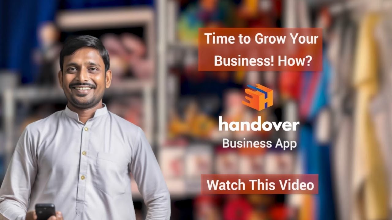 handover Business App - Create Orders in Simple Steps - YouTube