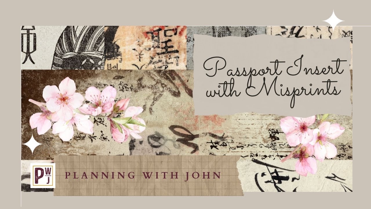 Passport Insert from Misprints - YouTube