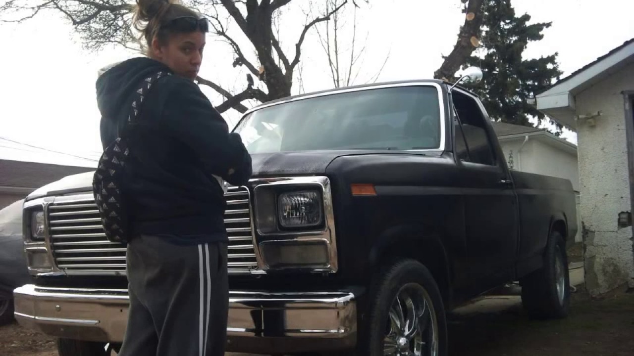 1984 Ford F-150, 408W AFR 205, SBF Burnout on RICE - YouTube