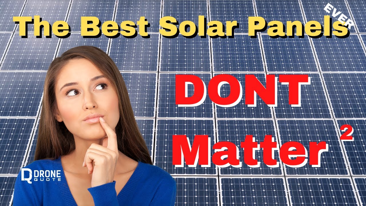 Best Solar Panels Don't Matter Pt 2 - YouTube