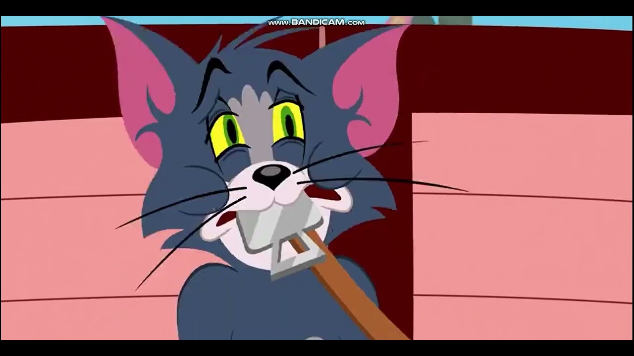 Tom And Jerry (Season 1) Dog Hits Spike With A Frying Pan and Spike ...