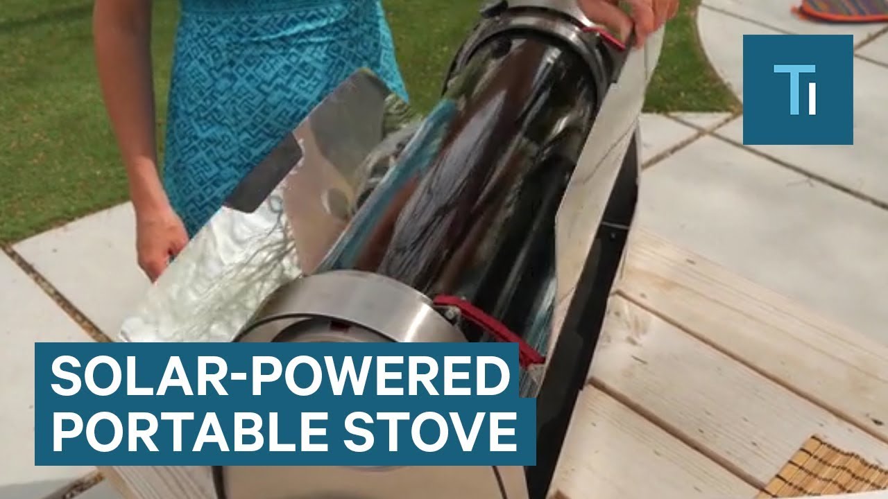Portable Solar Oven Can Cook Just About Anything In Minutes - YouTube