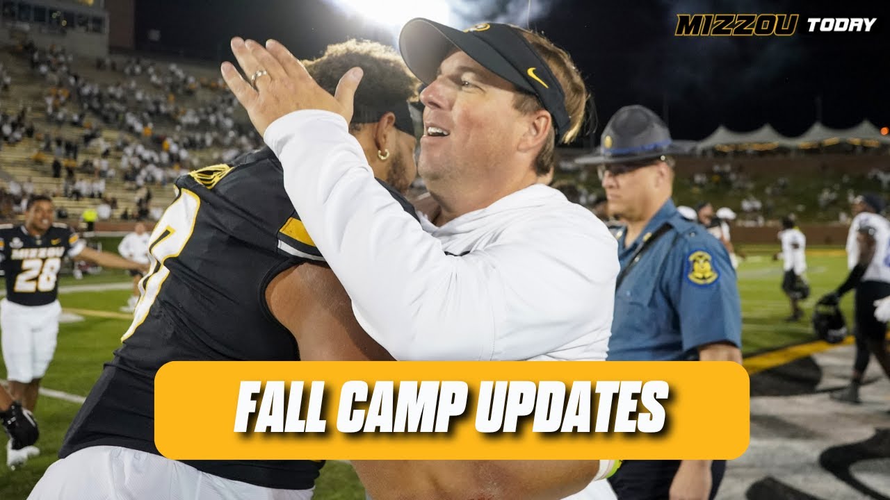 Mizzou Fall Camp Updates: Latest on QB, LT battles - YouTube