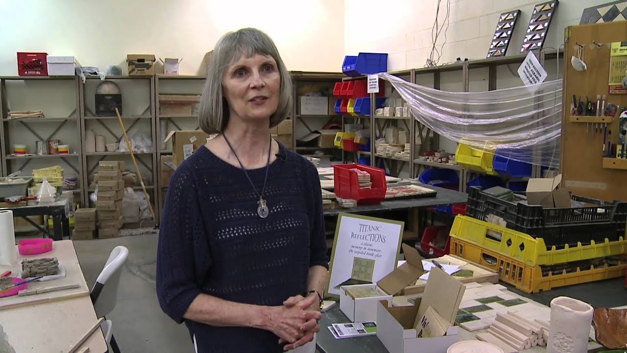 Special-needs art studio sells fine art around the world - YouTube