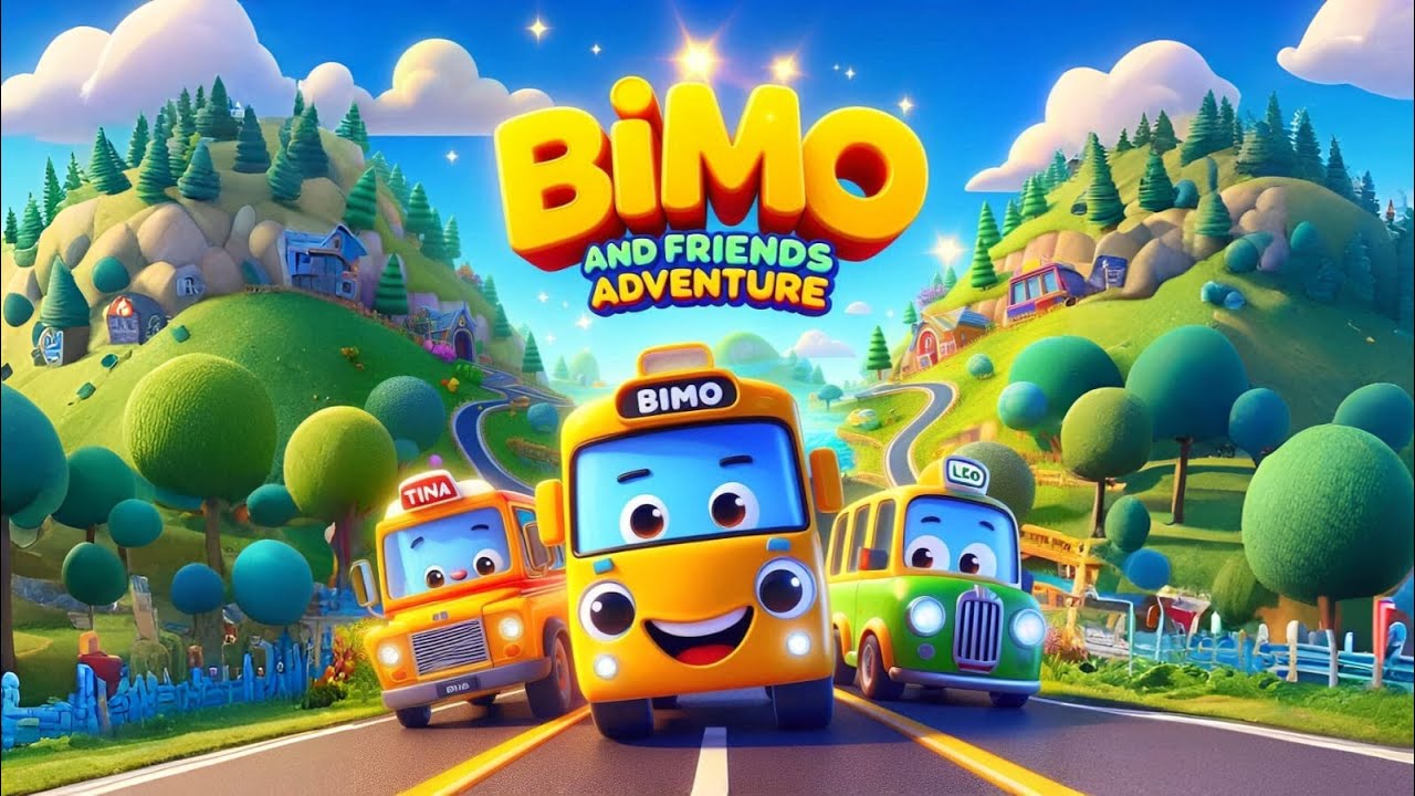 Bimo and Friends on an Exciting Adventure Fun Animated Kids Song # ...