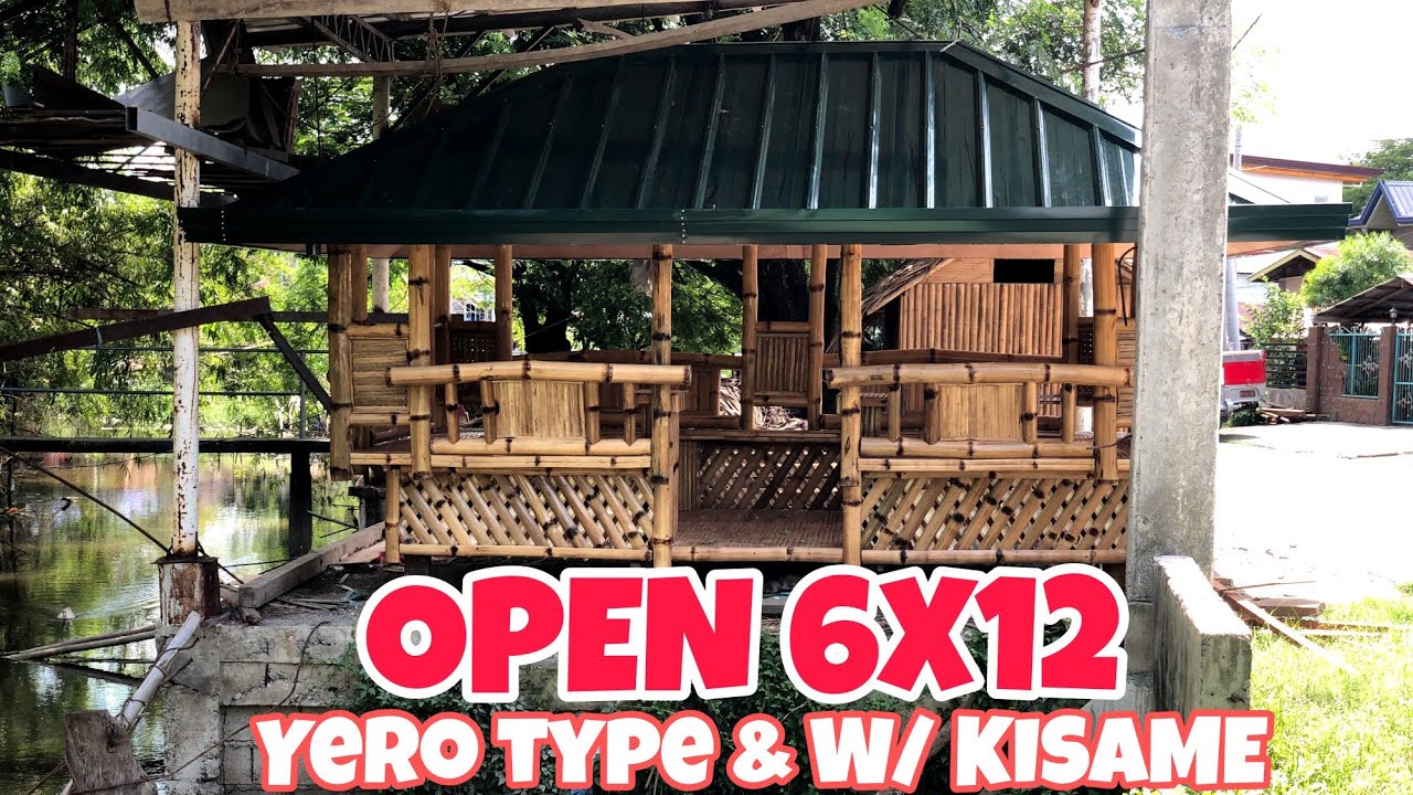 OPEN 6x12 YERO TYPE BAHAY KUBO w/ KISAME - YouTube