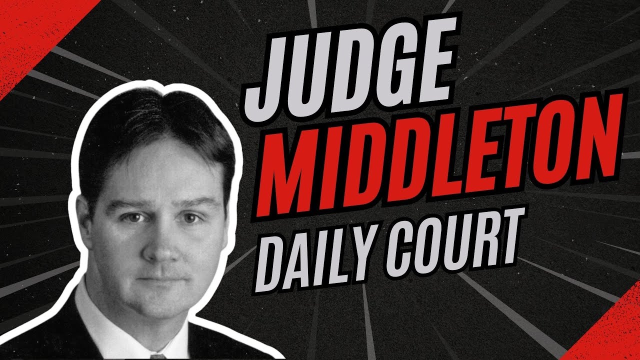 Zoom Court Chronicles: The Viral Legacy of Judge Jeffrey Middleton 2-4 ...