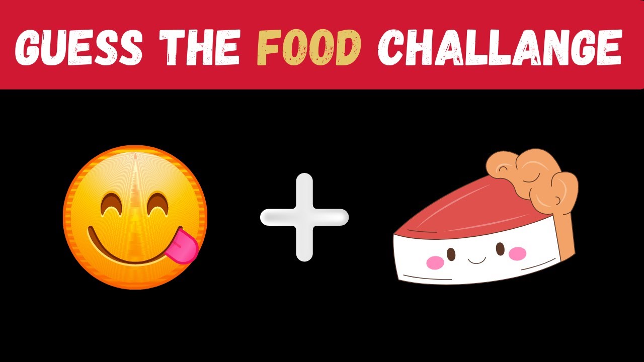 Guess the Food Emoji Challenge |Quizlape| Only Genius can guess| - YouTube