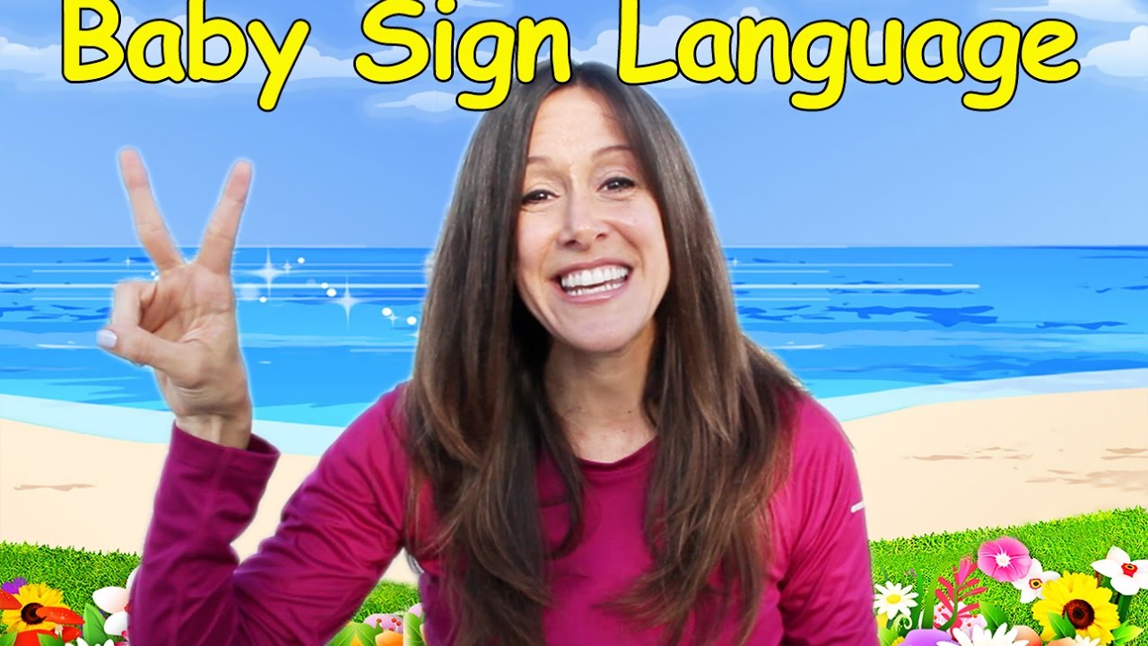 Baby Language Song (ASL) Basic Words and Commands #9 by Patty Shukla ...