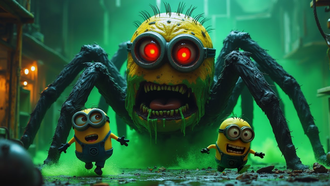 MINION.EXE - The Deadly Lab Spider | Story of Transformation - YouTube