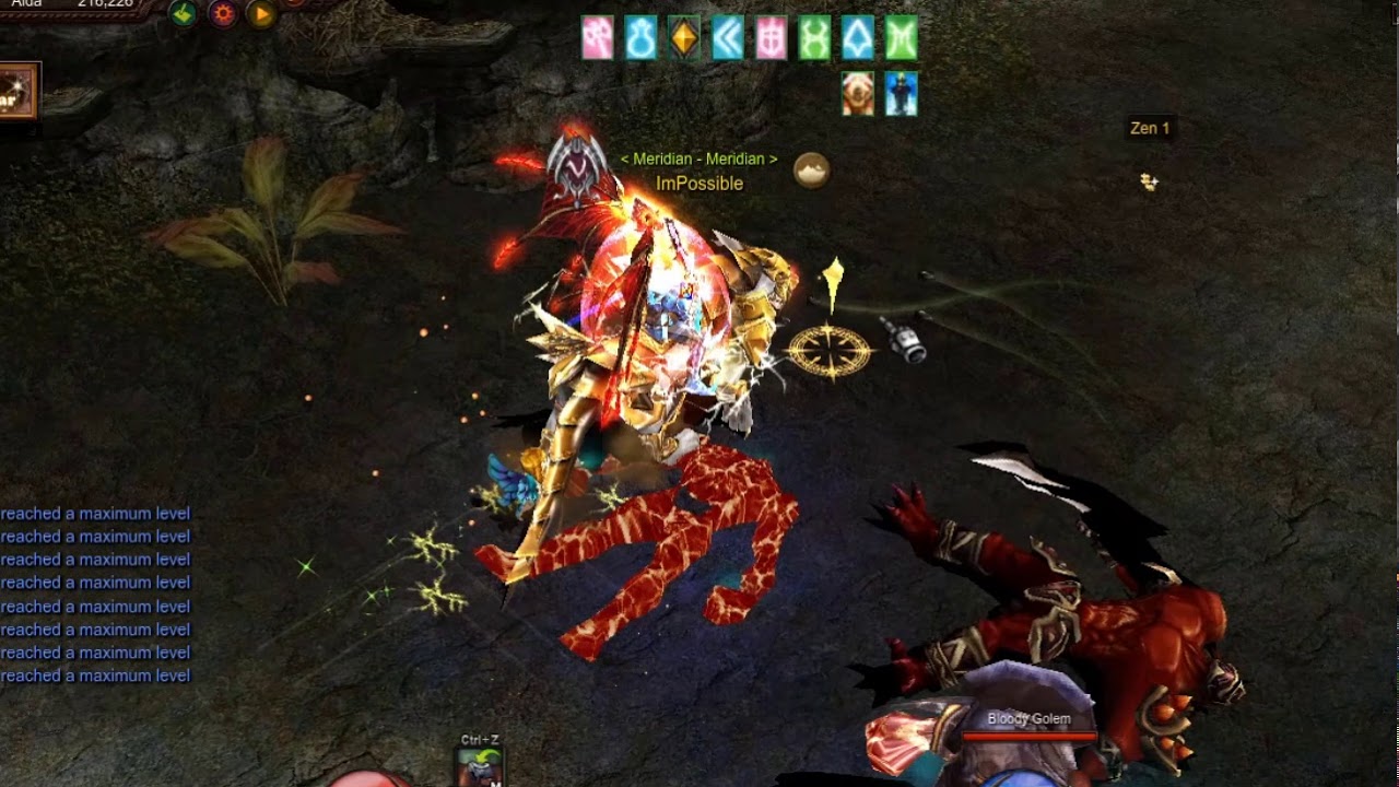 MU Online Game Mechanics Episode 2: Combo Skills with Fenrir or Muun ...