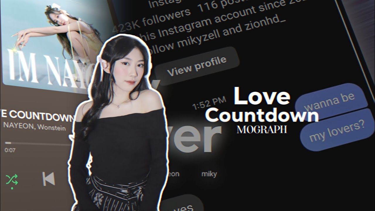 Love Countdown Mograph | Alight Motion [Preset] - YouTube