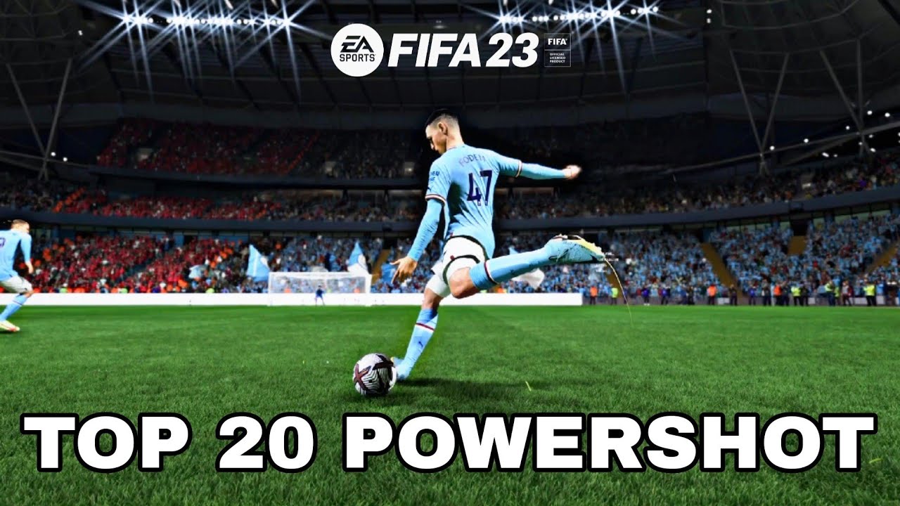 Top 20 tiros POWERSHOT en FIFA 23 Parte. 1 - YouTube