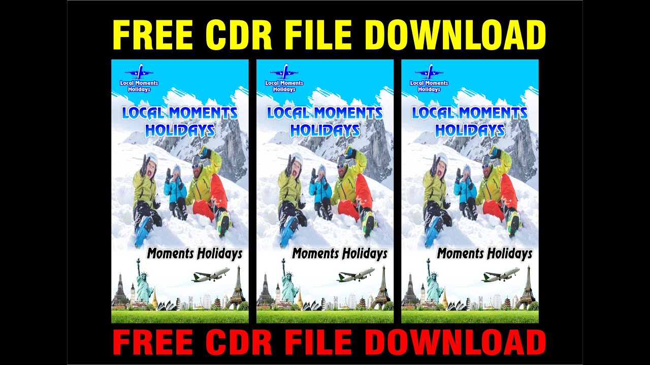 #How to make Tour & Travels #Flex Design #cdr - YouTube