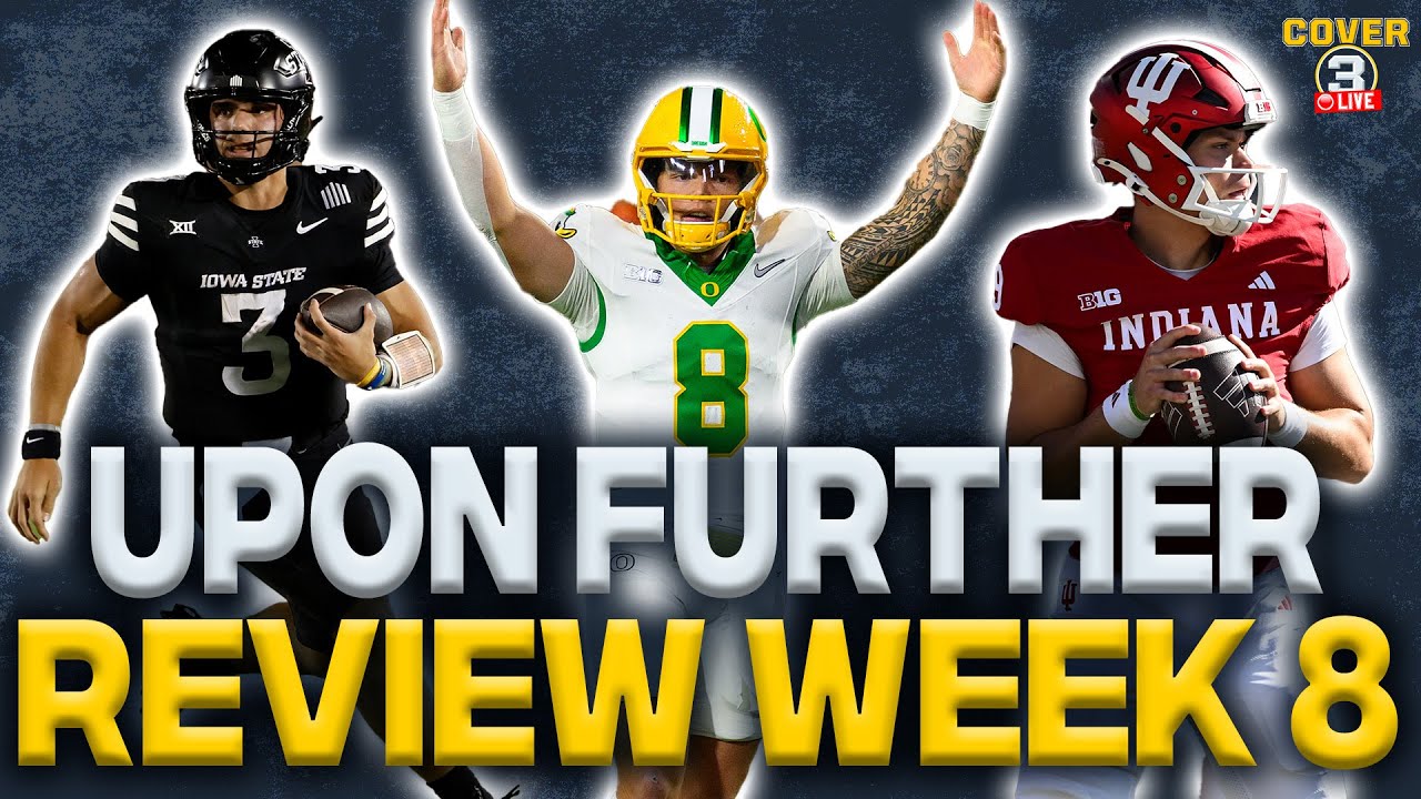 Upon Further Review: Week 8 Fallout | AP Poll Reaction | Injury Updates ...