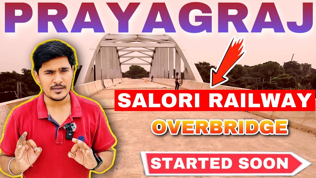 Prayag Station Railway Over Bridge (ROB ) | Mazar Chauraha se Salori | IERT college Rob work ...
