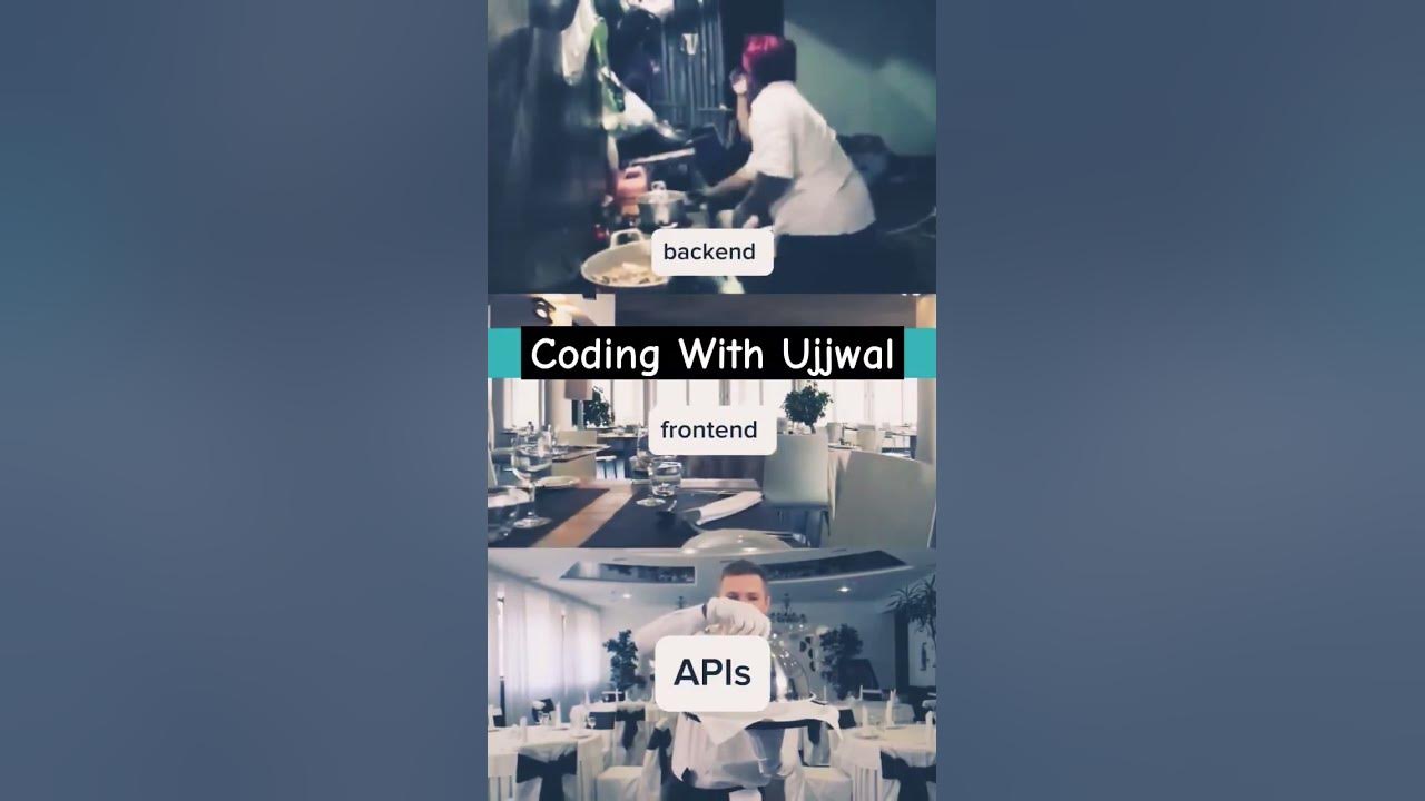 Frontend vs Backend vs API #coding #frontendwebdeveloper #webdesign #api #backend # ...
