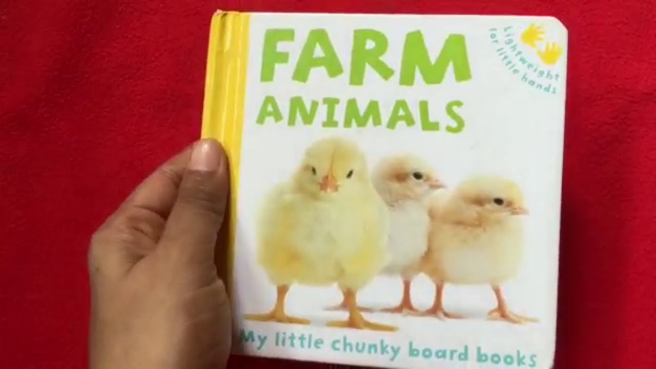 Farm Animals : Read Aloud Read Along board book by Katie Hewit - YouTube