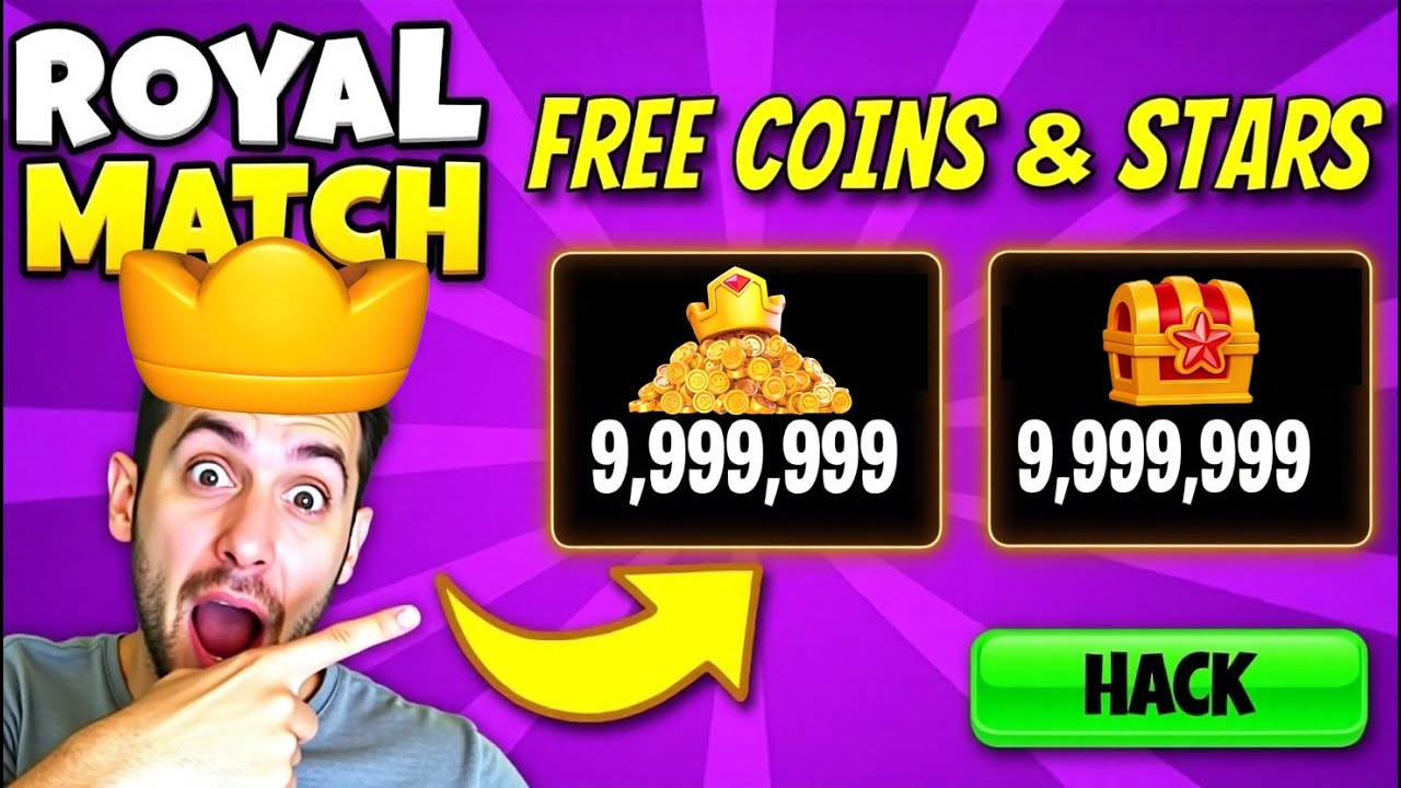 Royal Match Hack (Android iOS)⚠️ - Free Method to Get Unlimited Coins ...