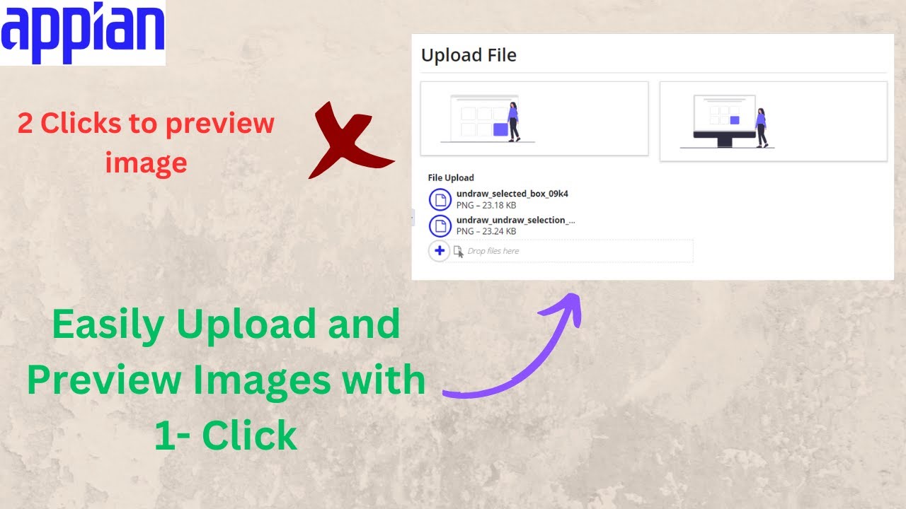 Upload and preview image with Single Click | Appian Tutorials - YouTube