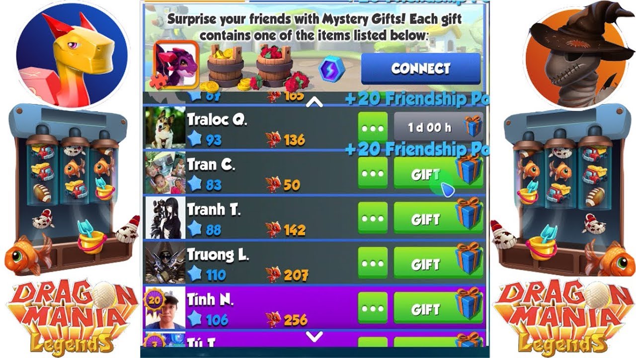 Send Your Friends With Mystery Gifts! , Gameplay, Dragon Mania Legends ...