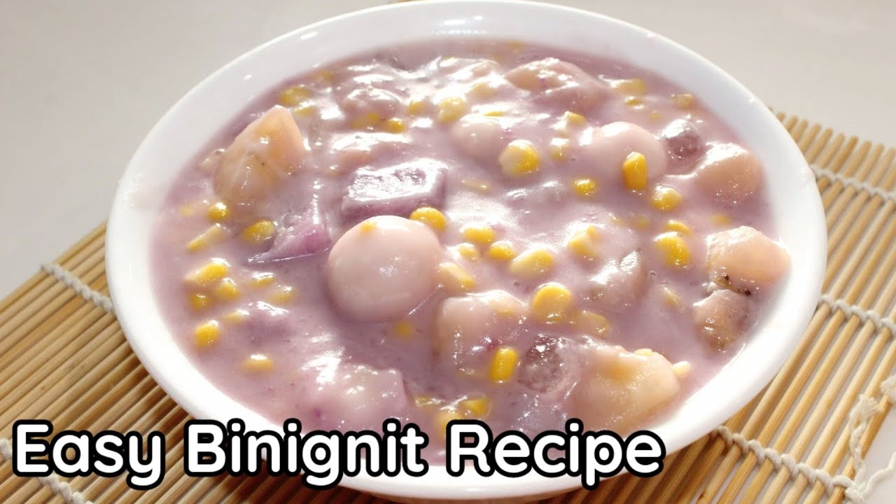 How To Cook Binignit | Ginataang Halo-halo - YouTube