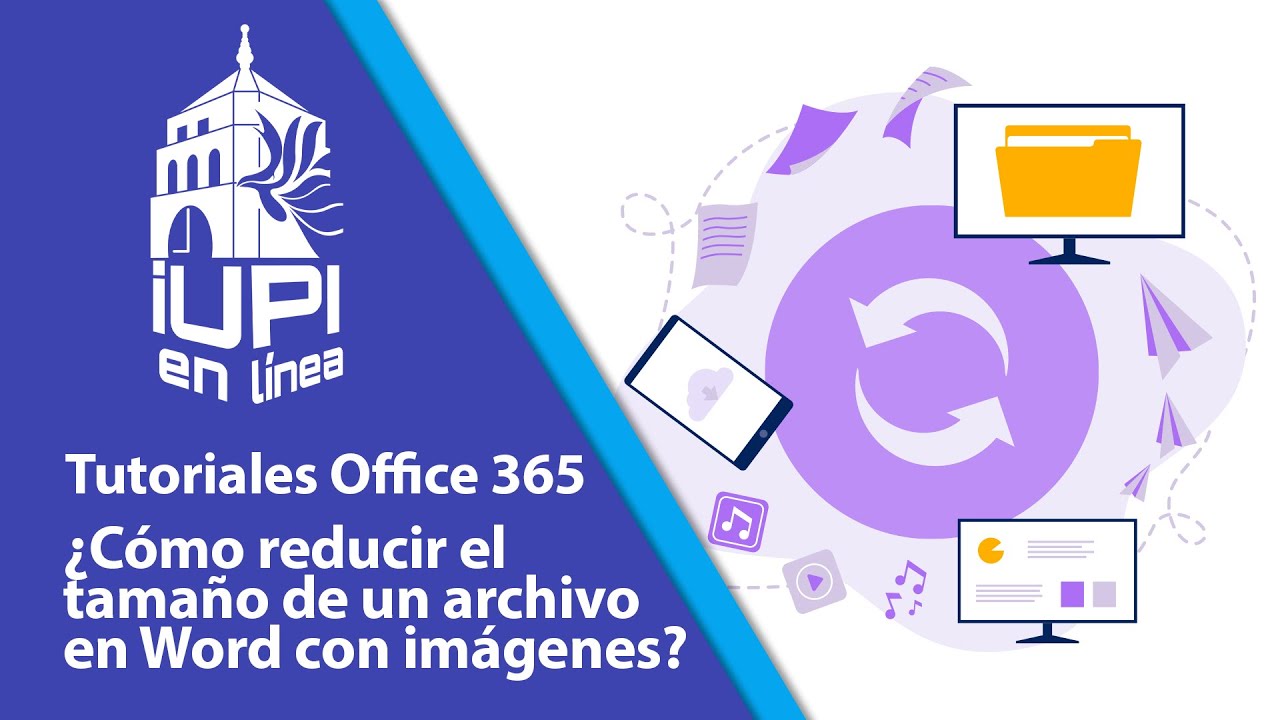 Tutorial Office 365: ¿Cómo reducir el tamaño de un documento Word? - YouTube