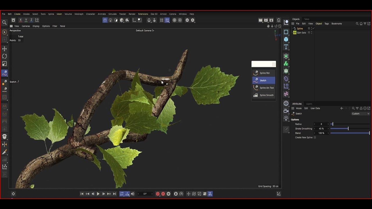 Gain solo Plugin prototype c4d R25 - YouTube