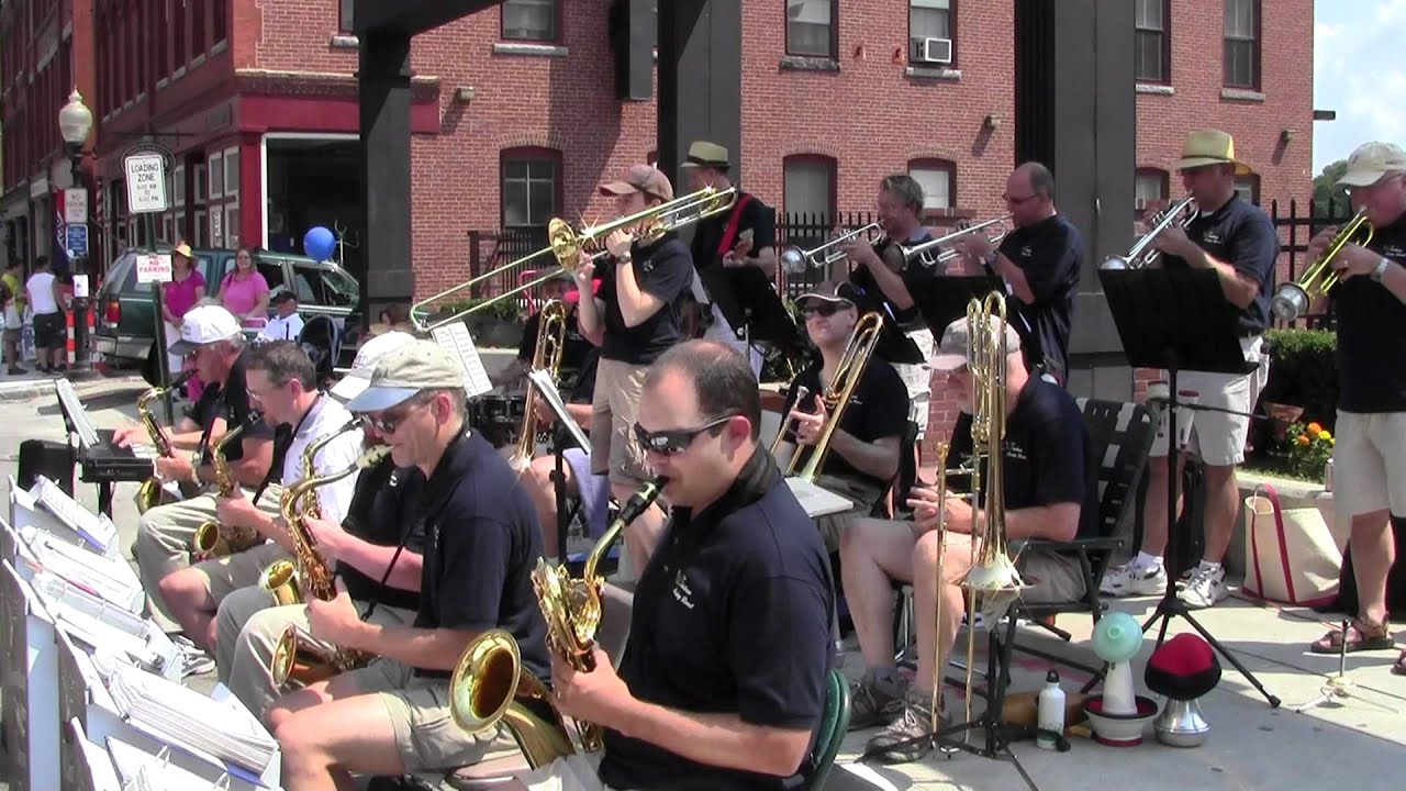 Windham Swing Band, Green Onions, Ruckus Day, Haverhill.mts - YouTube