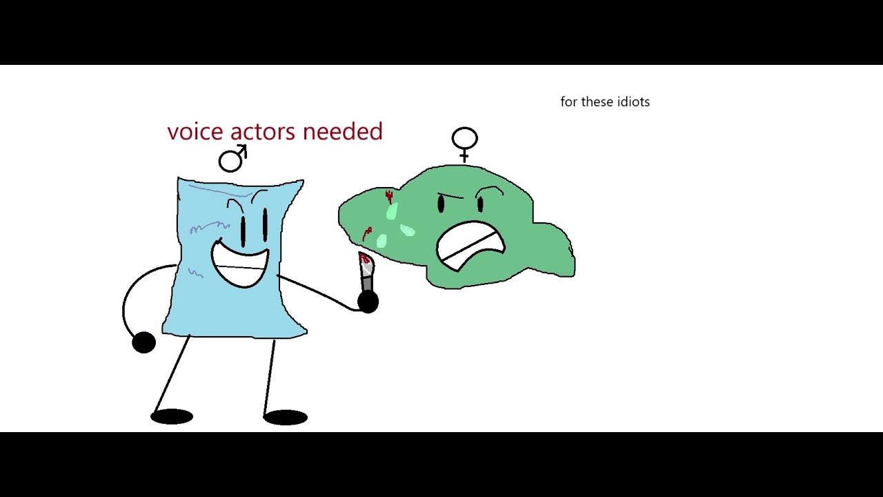 VOICE ACTORS WANTED! FOR MY OBJECT SHOW 9+ [CLOSED] NO VAS - YouTube