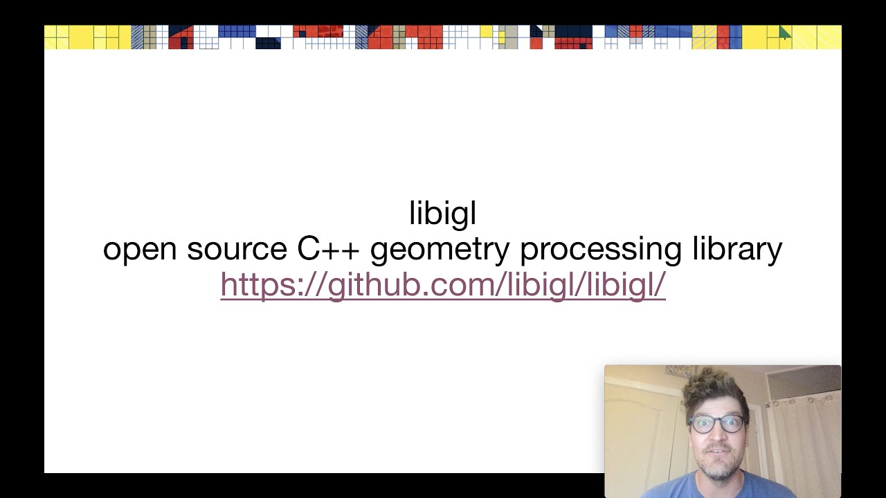 SGP 2020 Graduate School: libigl short introduction - YouTube