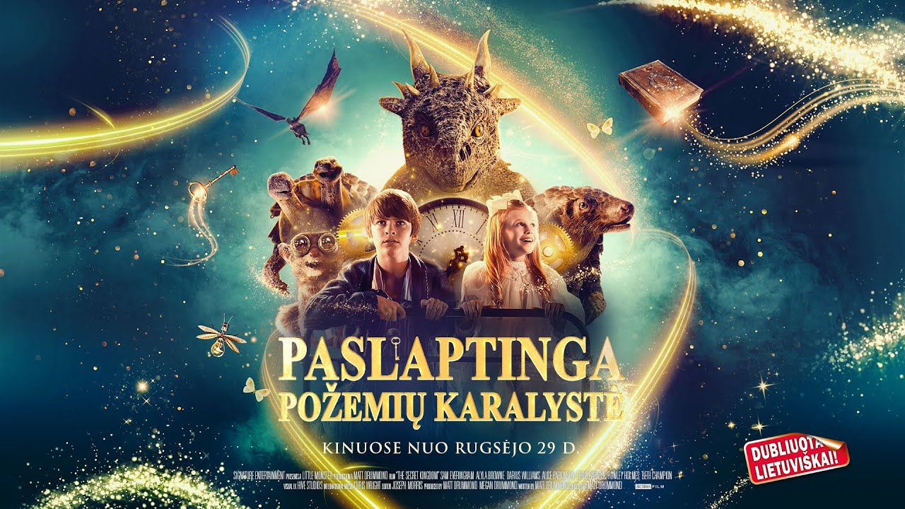 PASLAPTINGA POŽEMIŲ KARALYSTĖ / The Secret Kingdom (2023) - filmas ...