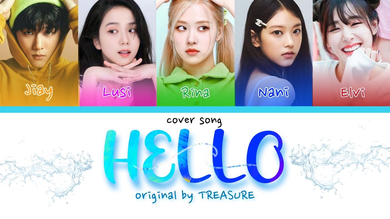 HELLO - TREASURE (트레저) (cover song by NeVoR) color coded lyrics video ...