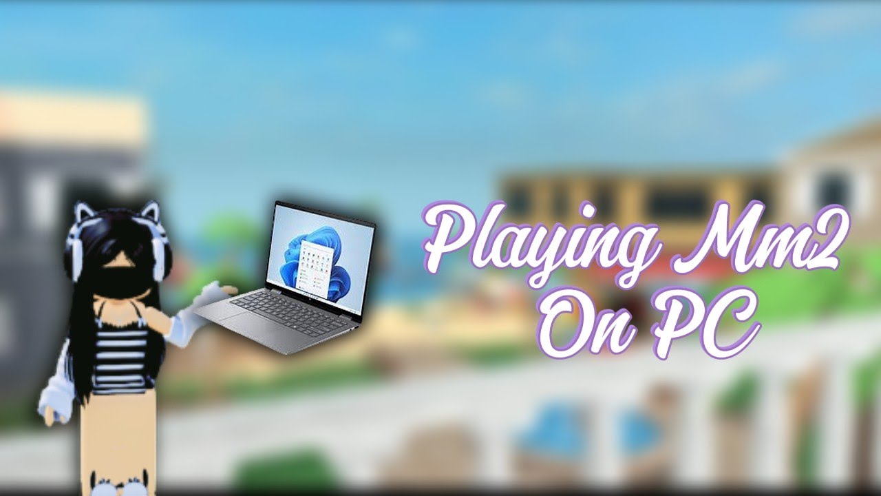 I Played MM2 on PC as a MOBILE PLAYER **Hard** - YouTube