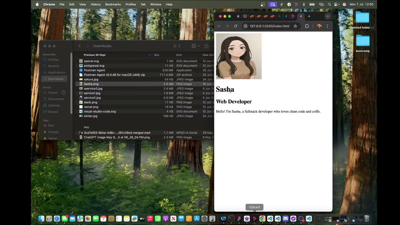 First HTML & CSS Project! | Web Dev Journey Begins - YouTube