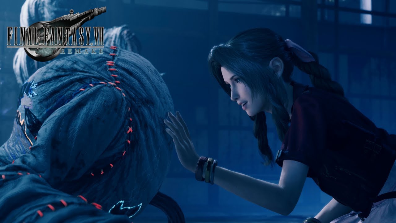 Final Fantasy VII Remake - Aerith Performs Exorcism on the Friendly ...